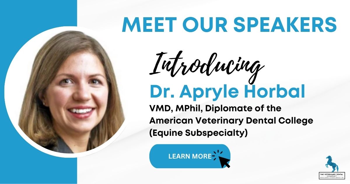 Dr. Apryle Horbal - The Equine Practice Company