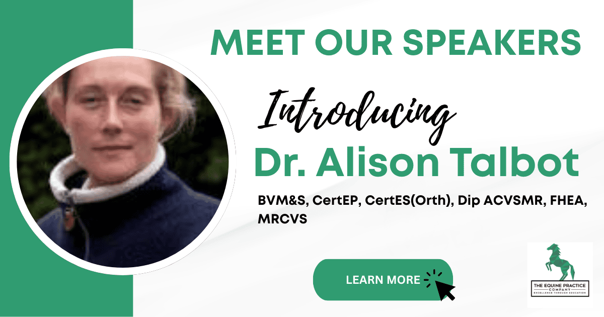 Dr. Alison Talbot - The Equine Practice Company