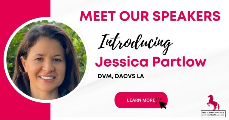 Jessica Partlow - The Equine Practice Company